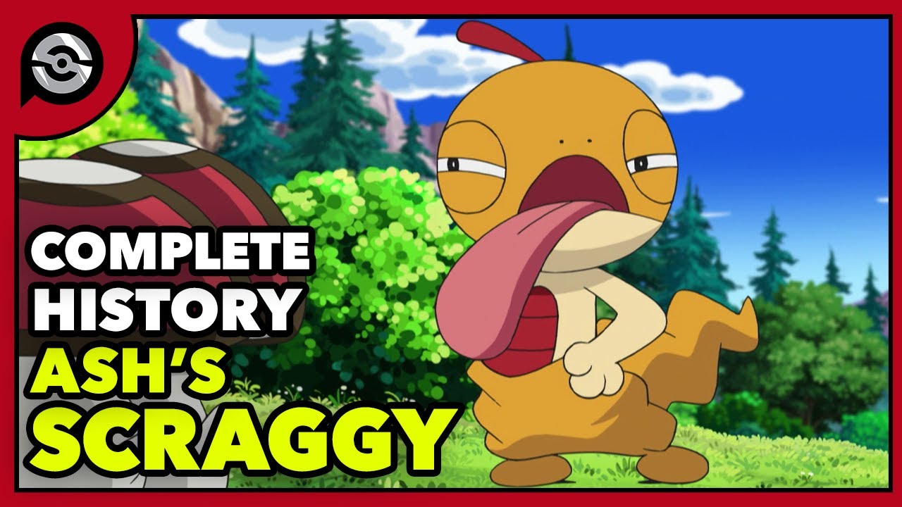 The History of Ash's Scraggy: From Egg to Warrior - YouTube