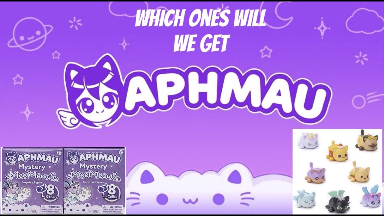 Aphmau MeeMeows Surprise Figures Unboxing - YouTube