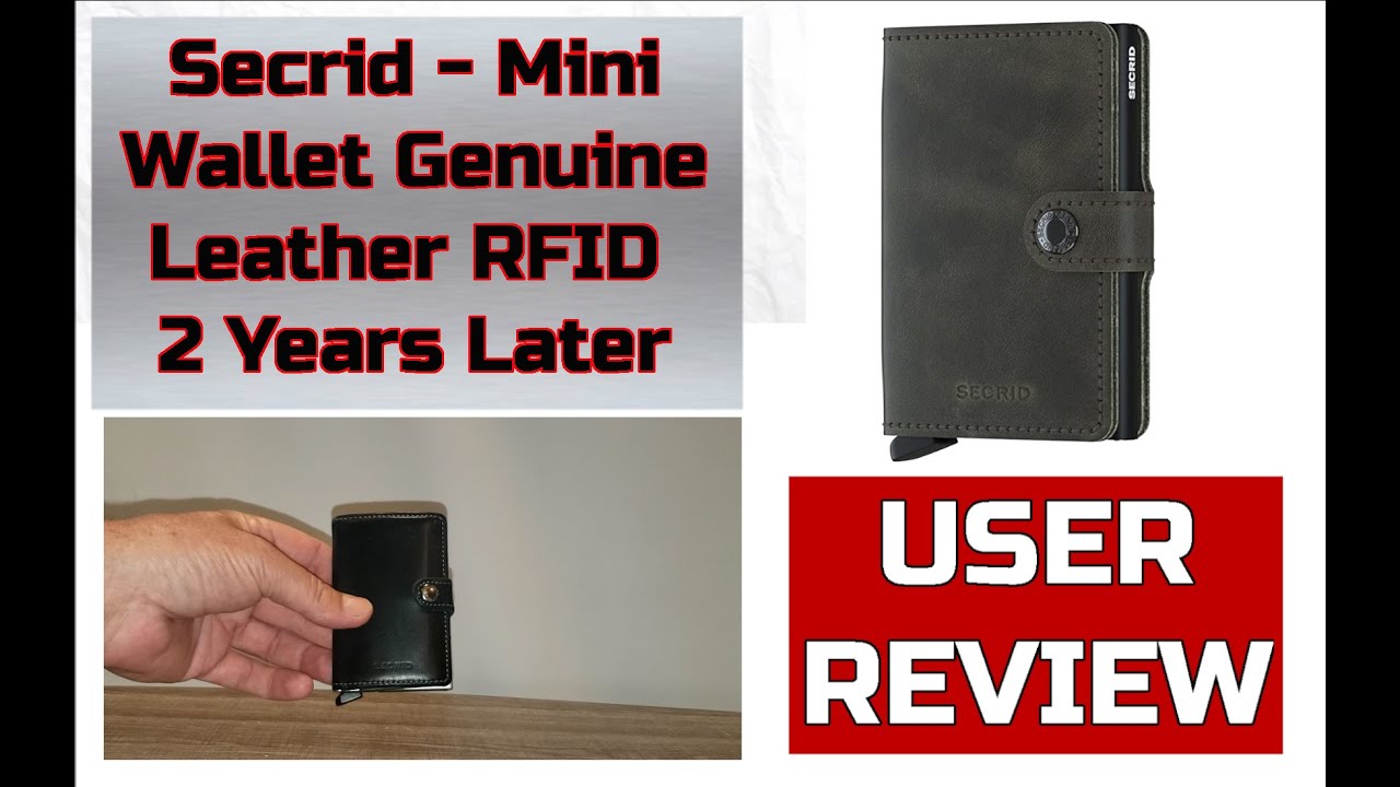 Secrid Wallet Demonstration and Review - Still Holding Up after 2 Years ...