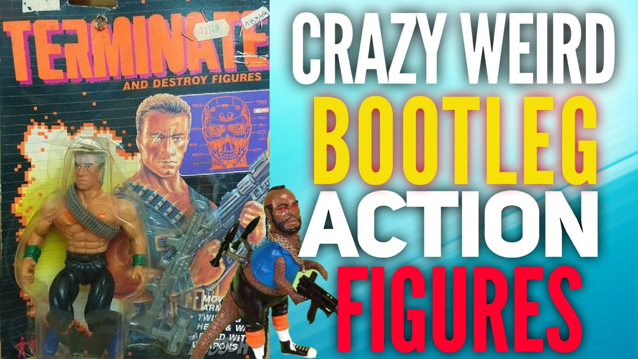 Crazy Weird Bootleg Action Figures! - YouTube