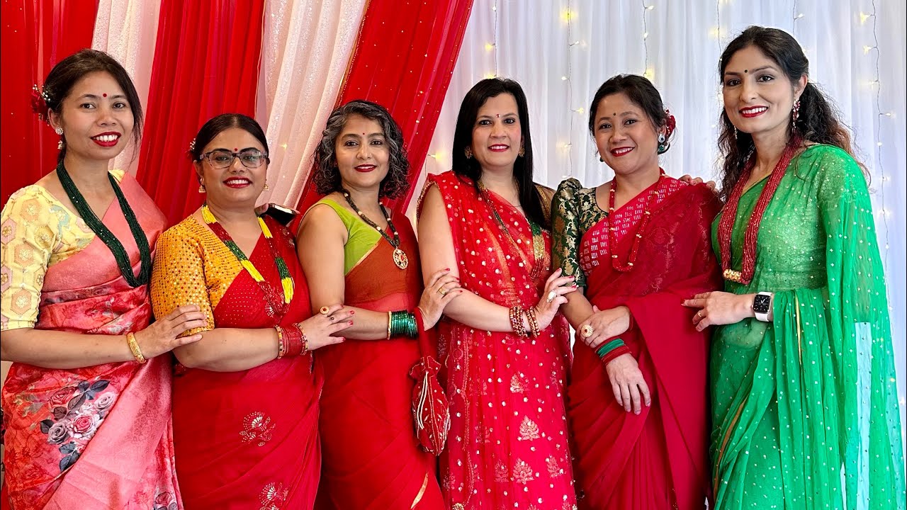 Teej daar night dance || happy teej 2023 || teej dance || teej ko lahar ...