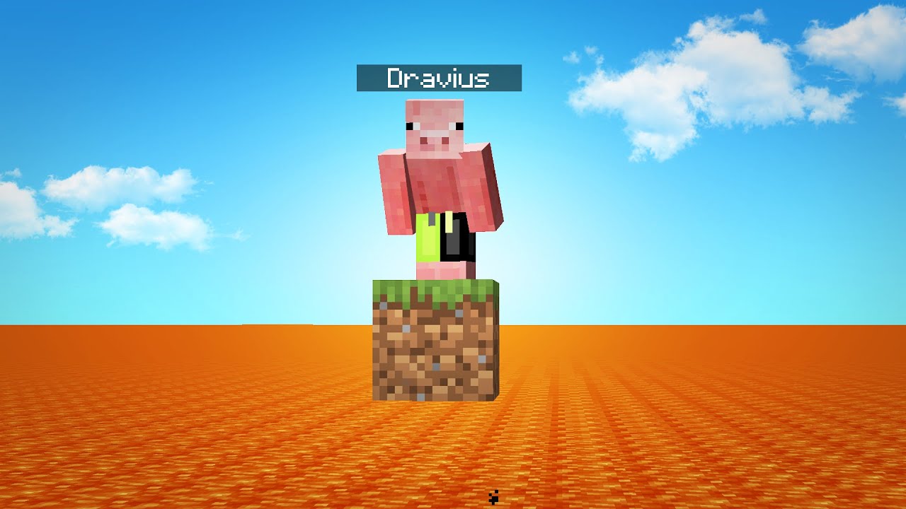 Minecraft, ale LAWA się PODNOSI! - YouTube