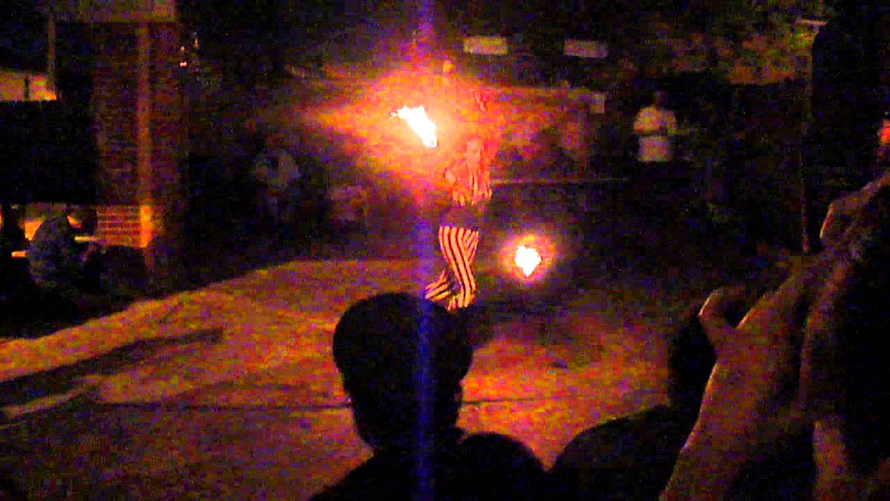 Lindsey Nova fire baton - YouTube