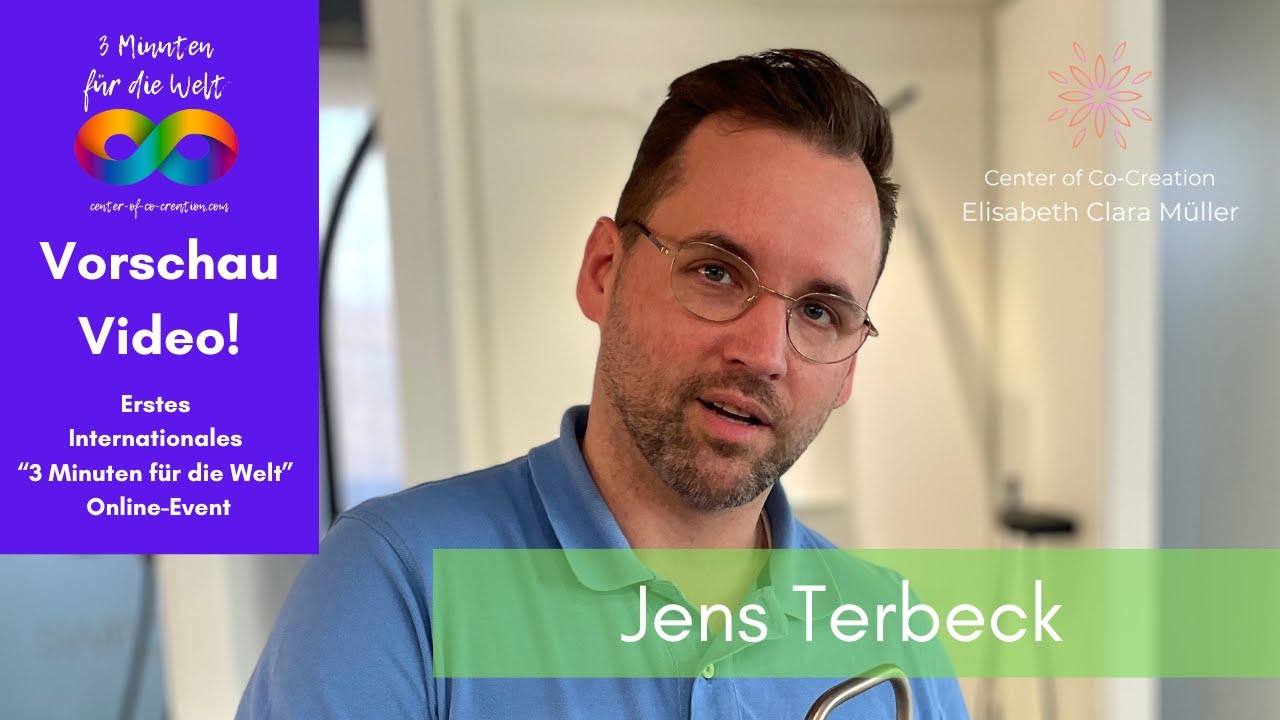 Vorschau - Tag 5/ Botschaft 29 - Jens Terbeck - 3 Minuten für die Welt ...
