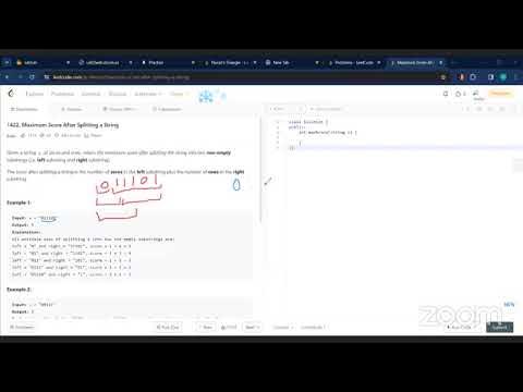10 PM leetcode Practice Session Part 135 - YouTube
