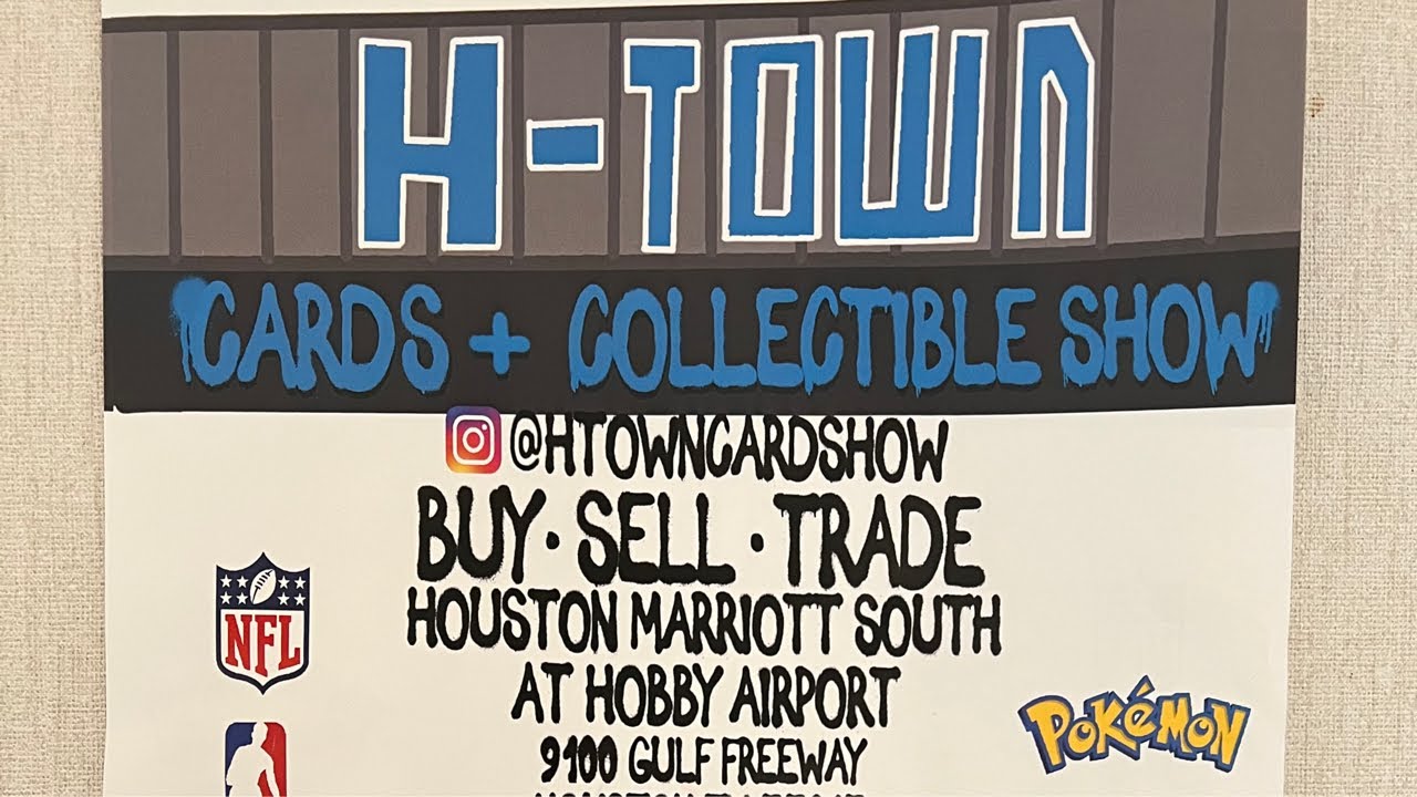 Lần đầu tiên đi H-TOWN CARDS & COLLECTIBLE SHOWS với hội bạn và mở thẻ ...