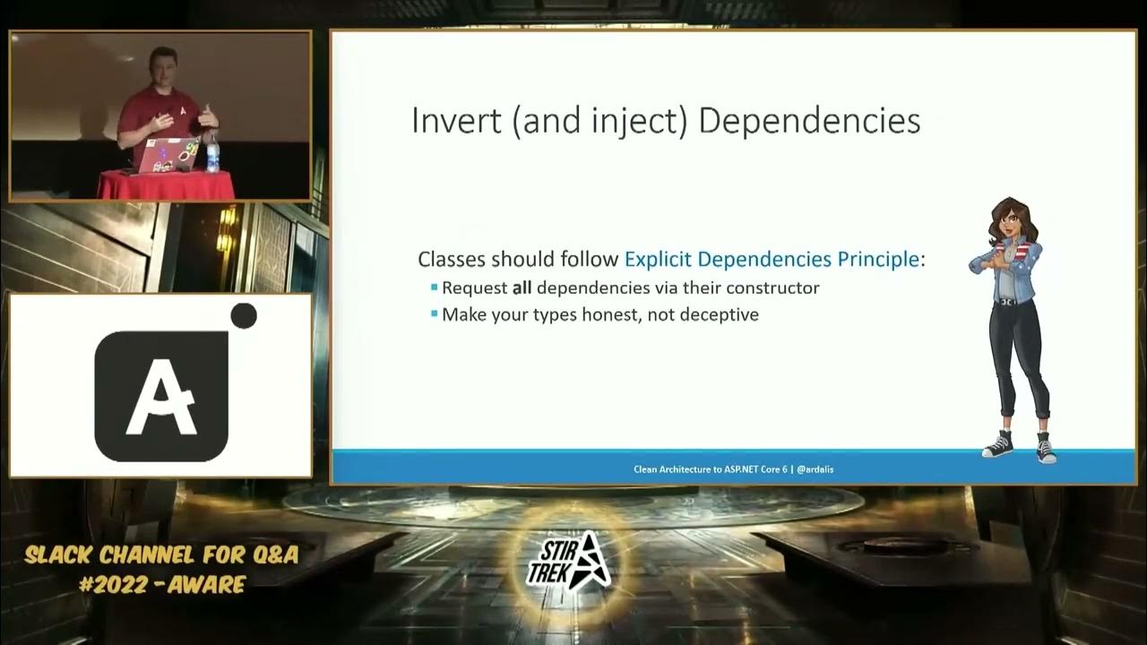 Steve @ardalis Smith - Clean Architecture With ASP.NET Core 6 - Stir Trek 2022 - YouTube