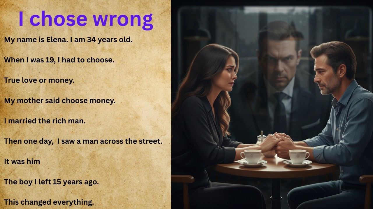 I chose wrong | Learn English Through Story level 1 | A1–A2 Level - YouTube