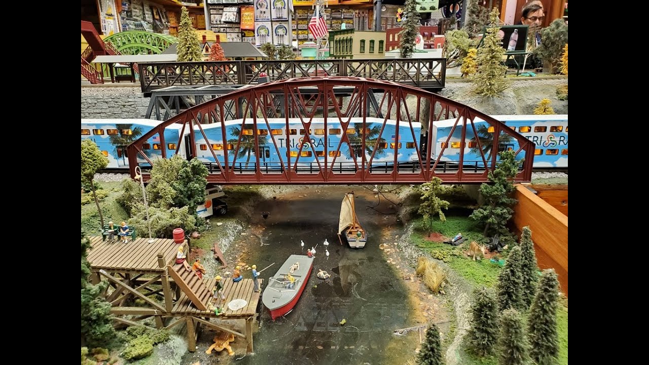 MTH Premier O Scale Tri-Rail GP40 and Bombardier Coaches (7.6.19) - YouTube