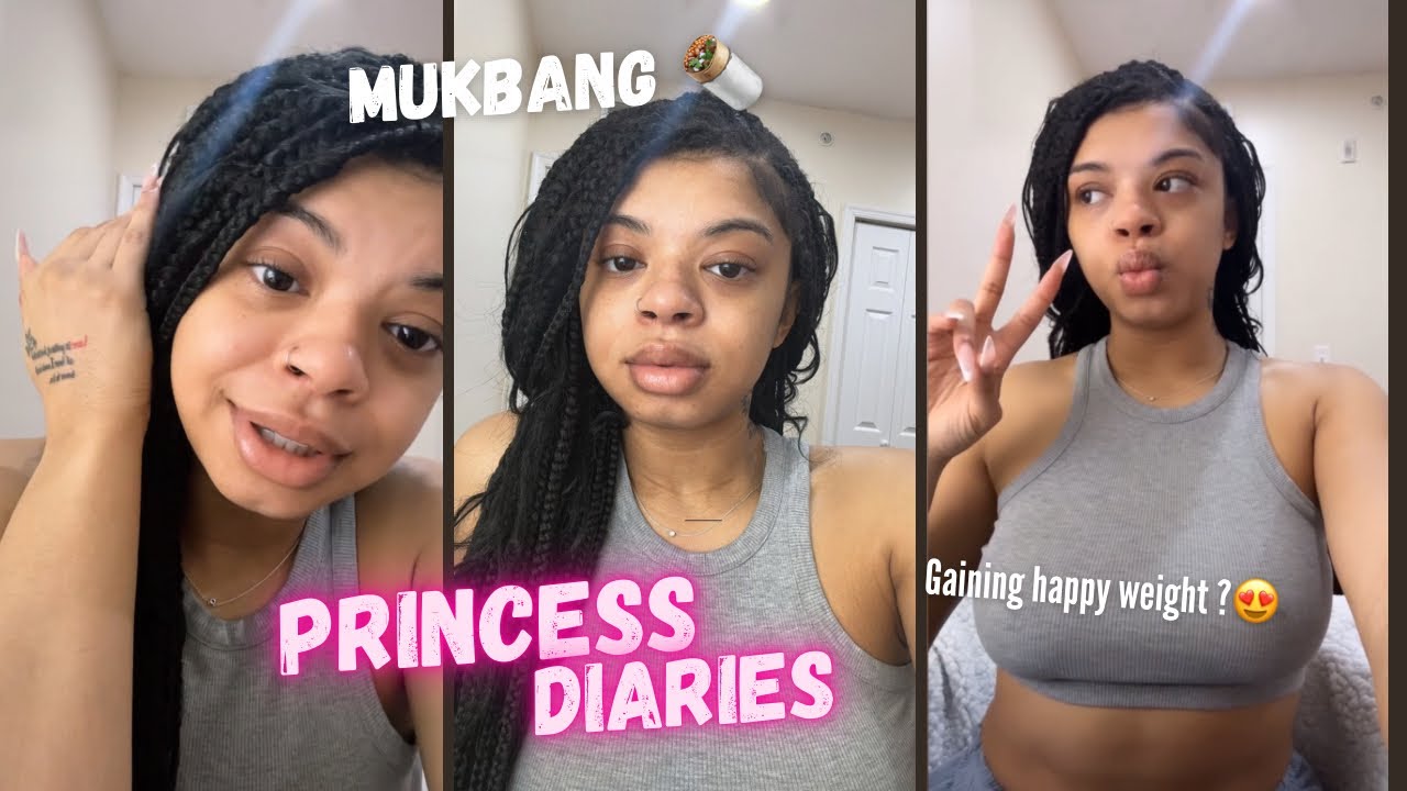 QDOBA MUKBANG | CHAT W/ ME | WEIGHT GAIN?! ~ Princess Diariez - YouTube