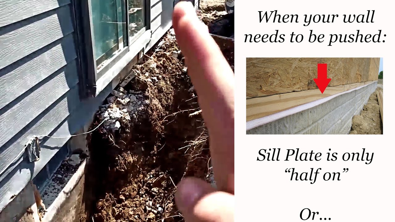 When and How to Push a Foundation Wall CORRECTLY -- Foundation Repair ...