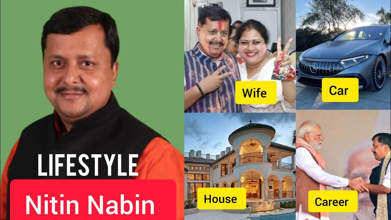 Nitin Nabin Biography। Lifestyle, Age, Family, Wife, Children, BJP ...