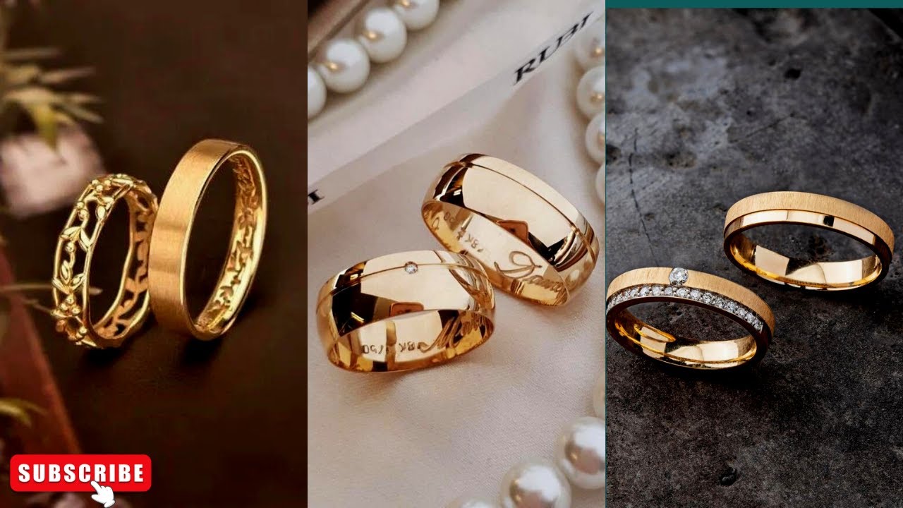 Stylish Wedding ring collections | Latest trendy rings - YouTube