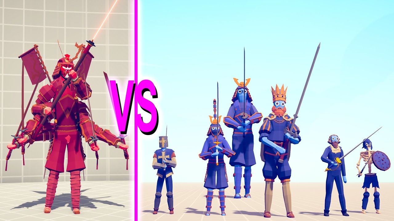 THE EMPEROR vs SWORD Team - Totally Accurate Battle Simulator TABS ...