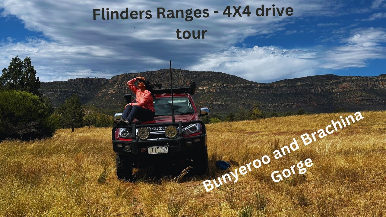 Flinders ranges gorges Brchina and Bunyeroo gorge - YouTube
