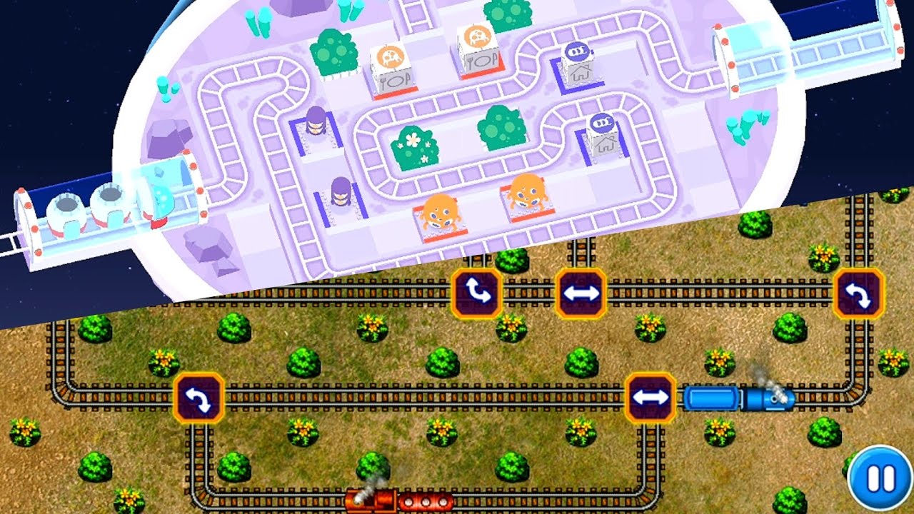 Crisis of Rail & Cosmic Express - Train Game - Android Gameplay #...32 ...