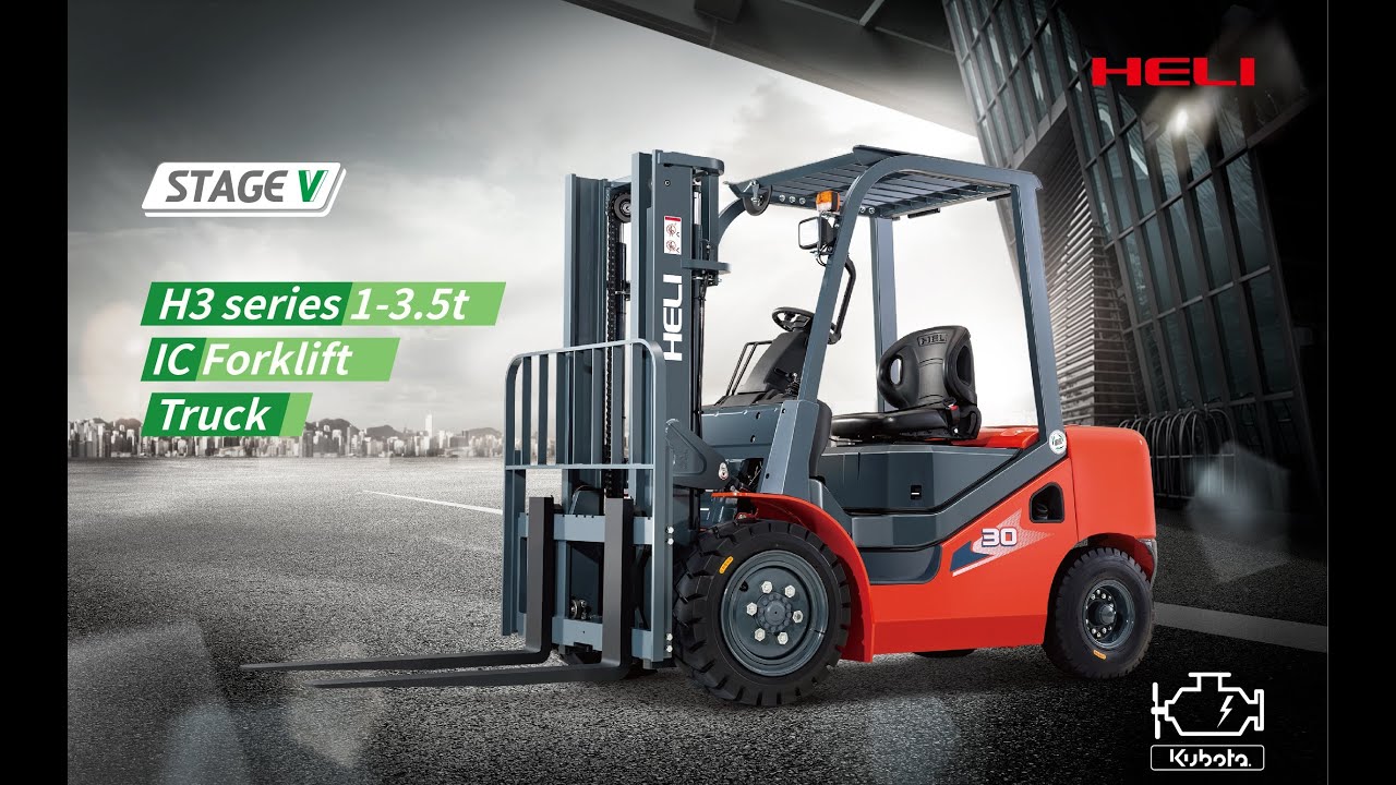 HELI Euro Stage V IC Forklift Truck - YouTube