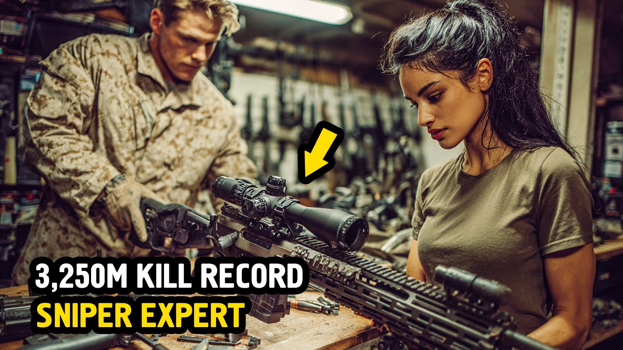 She Was Cleaning a Sniper Rifle — Then SEAL Commander Froze When He Saw ...