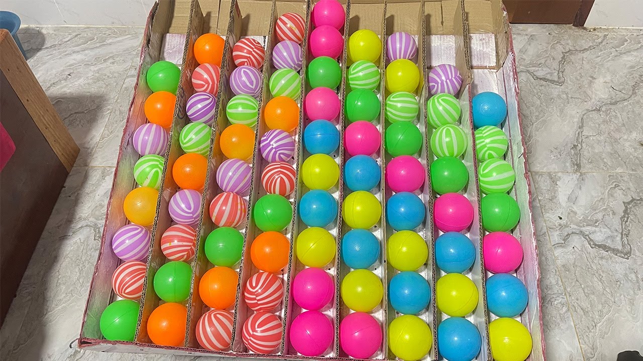beautiful sorting color ball challenge - YouTube