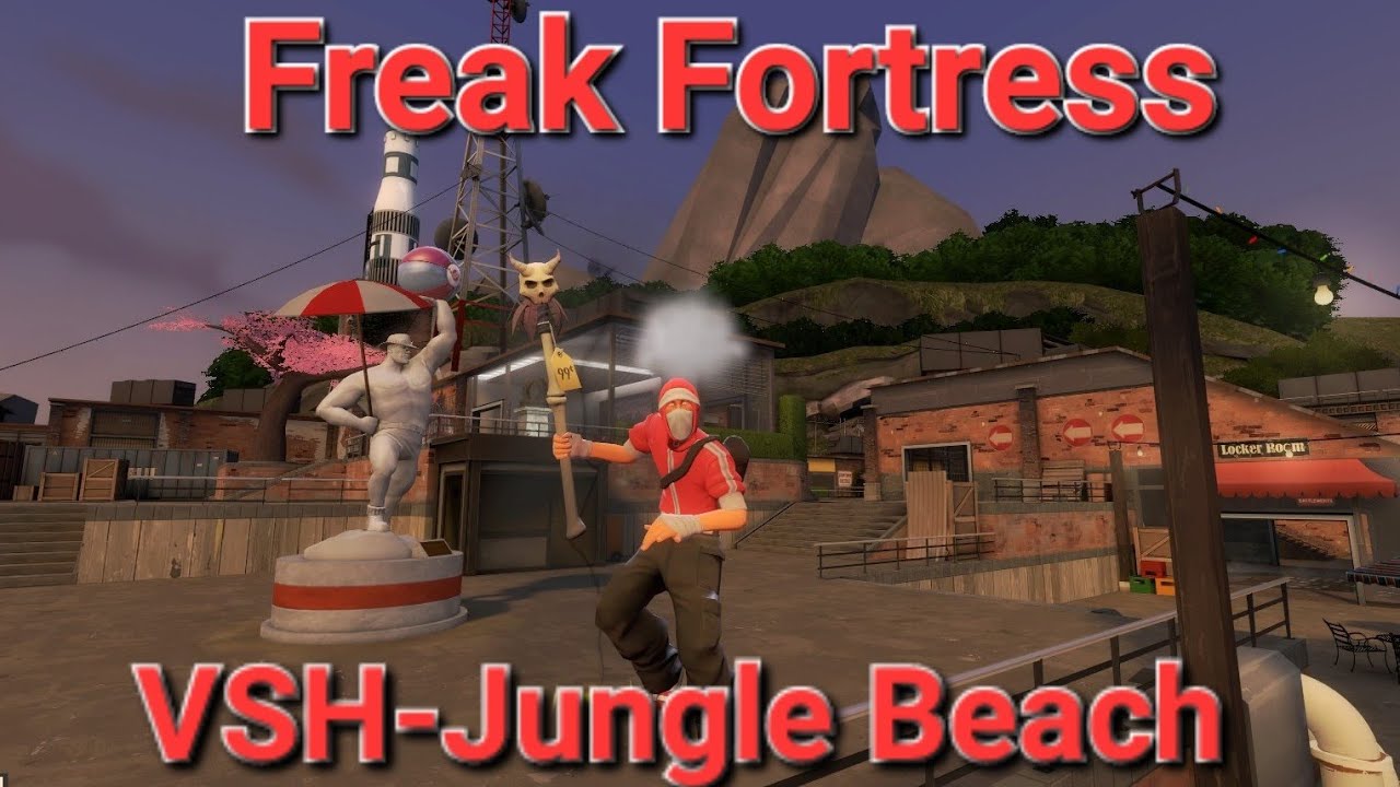 TF2 Freak Fortress VSH Jungle Beach Gameplay - YouTube
