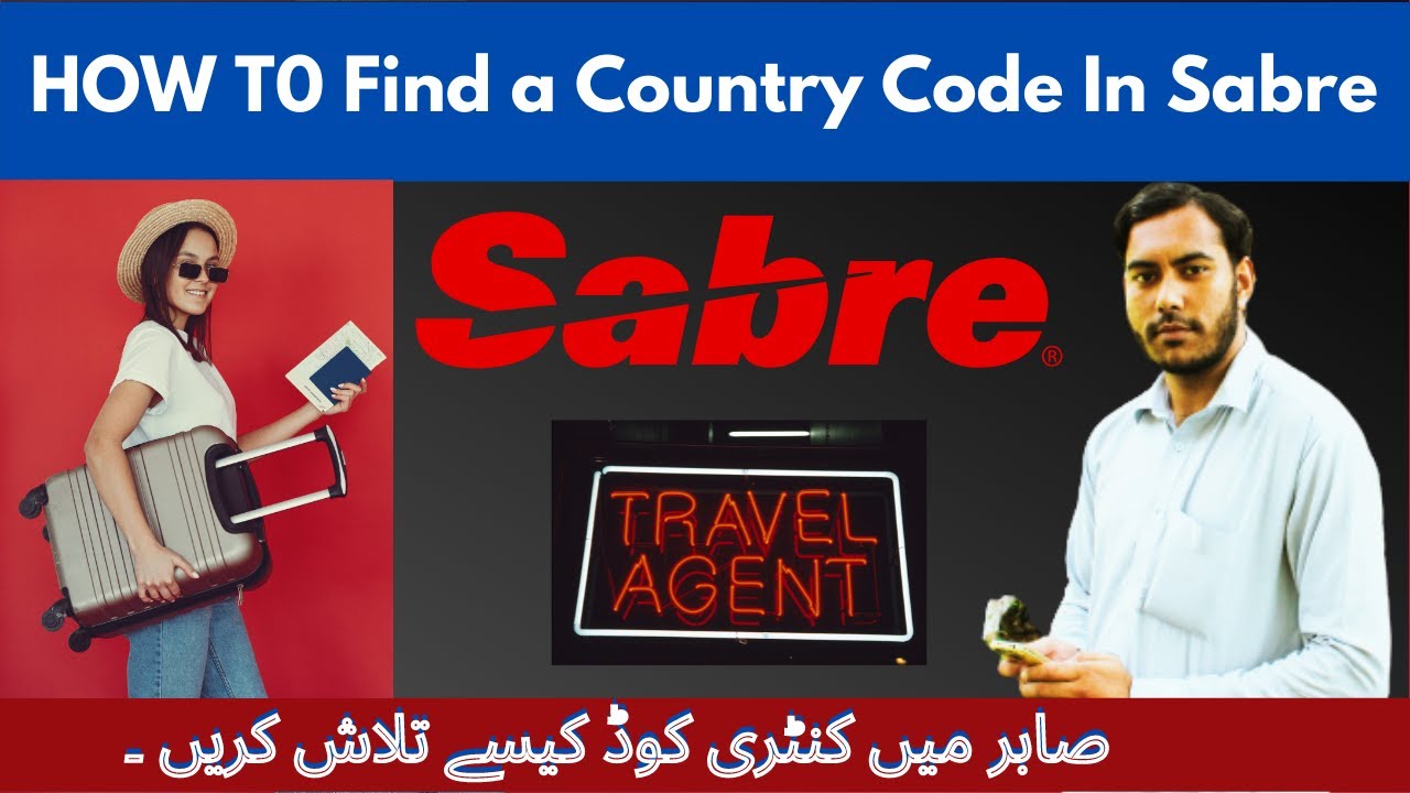 How To Find a Country Code In Sabre || Sabre Main Country Code Kaise ...