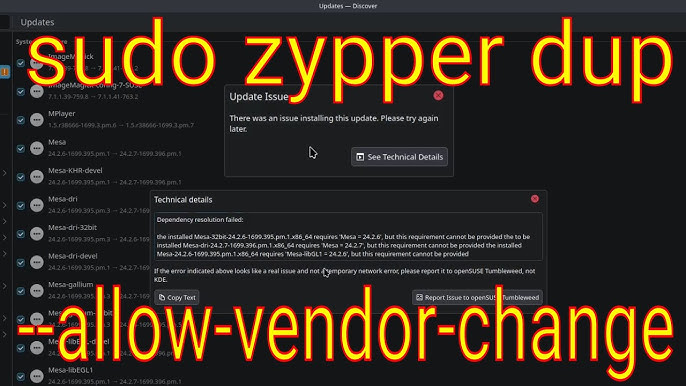 Zypper Update