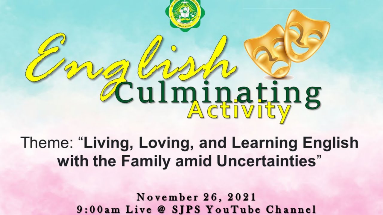 SJPS English Culminating Activity - YouTube