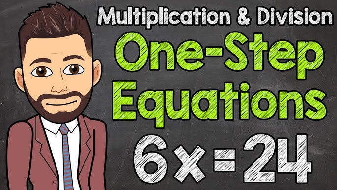 One Step Equations Multiplication And Division Worksheet Answers