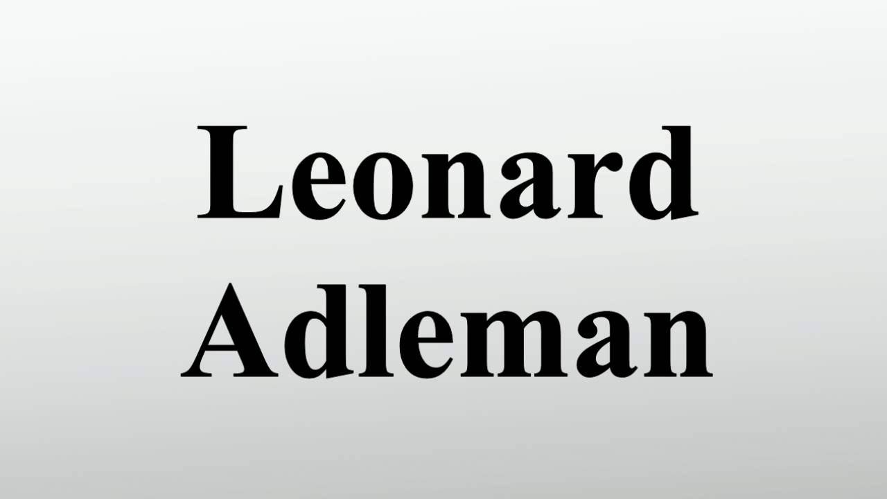 Leonard Adleman - YouTube
