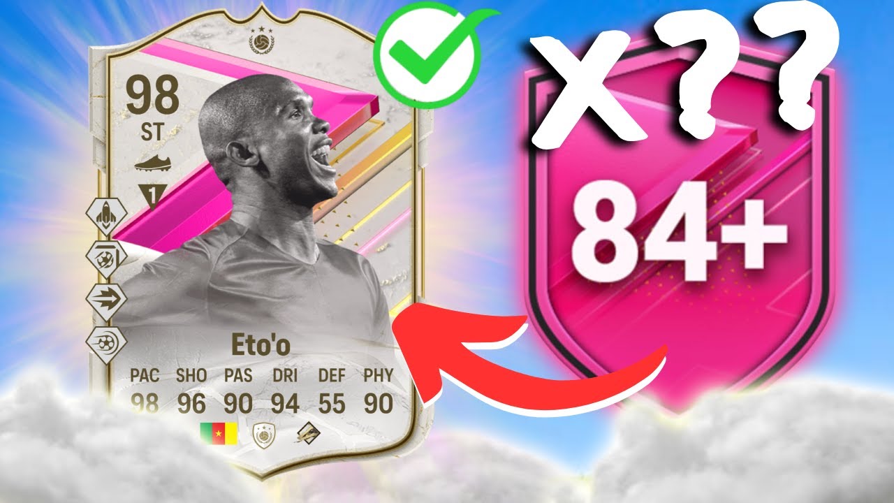 Opening 84x10 until I COMPLETE 98 ETO'O - YouTube