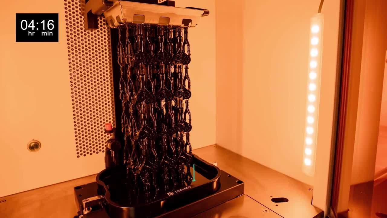 Stacked 3D Printing Builds on the Figure 4 Printer - YouTube