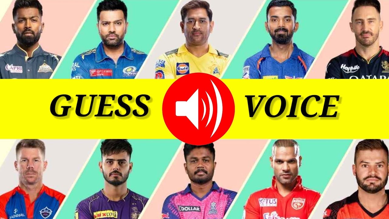 Guess the IPL Captain by his VOICE Quiz game | Learn for Fun | Fun Quiz ...