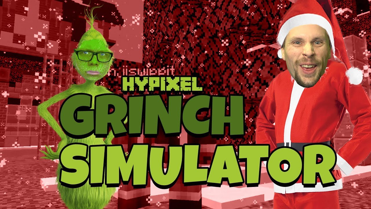 Minecraft Mini game | Grinch Whippit | Leta paket på Hypixel - Grinch Simulator - YouTube