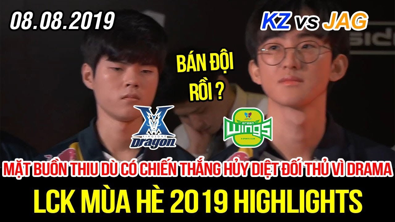 [LCK 2019] KZ vs JAG FULL Highlights | Deft mặt buồn hiu sau ồn ào ...