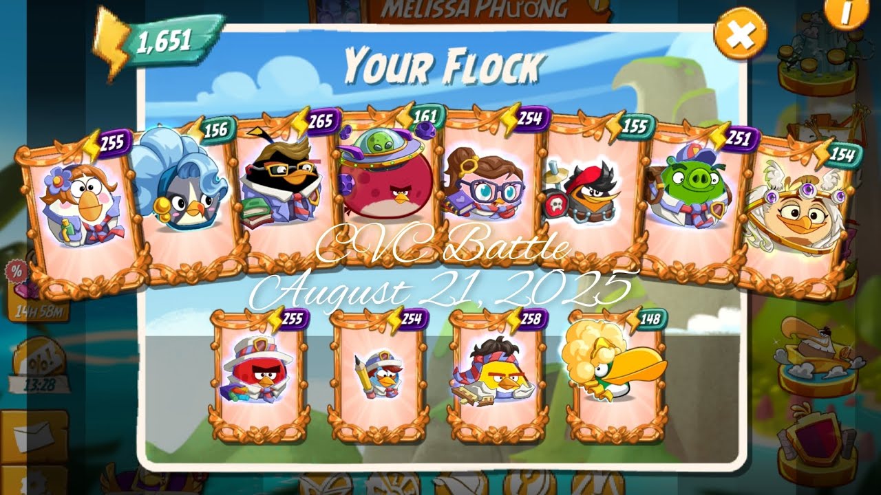 Angry Birds 2: CVC Battle (August 22, 2025) - YouTube