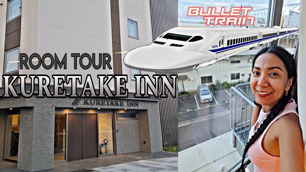 Room tour in Kuretake Inn with Bullet Train view | Shizouka Japan - YouTube