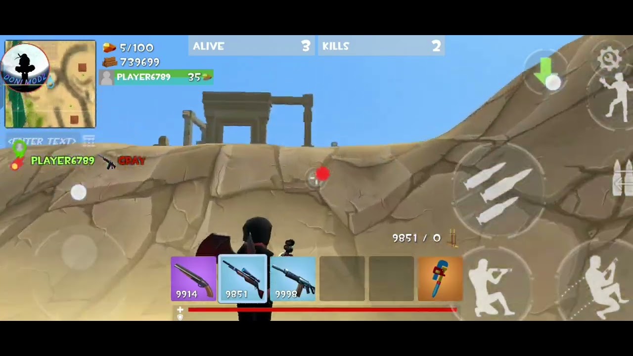 Rocket Royale gameplay With @Neptune67545 using Doni modz. - YouTube