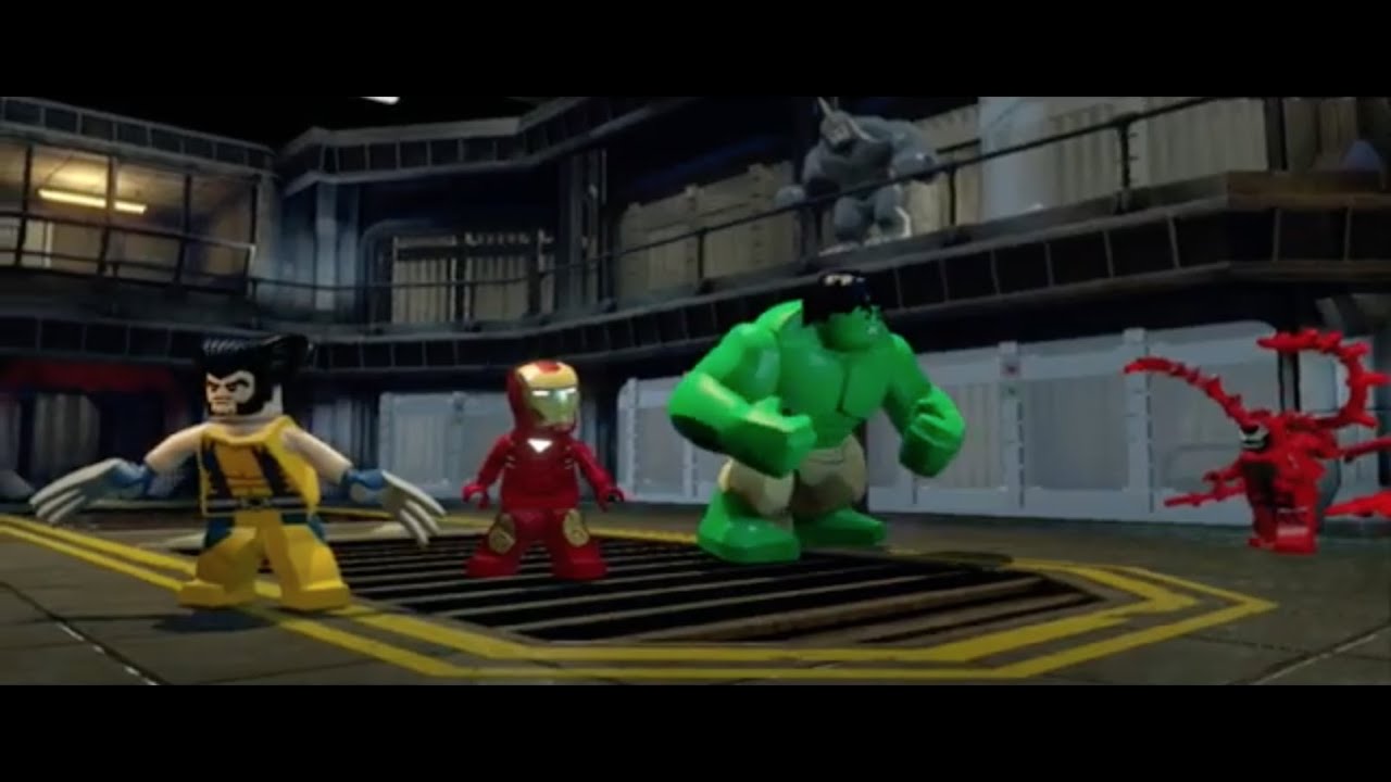Lego Marvel Superheroes Chapter 4 - Rock Up at the Lock Up - YouTube