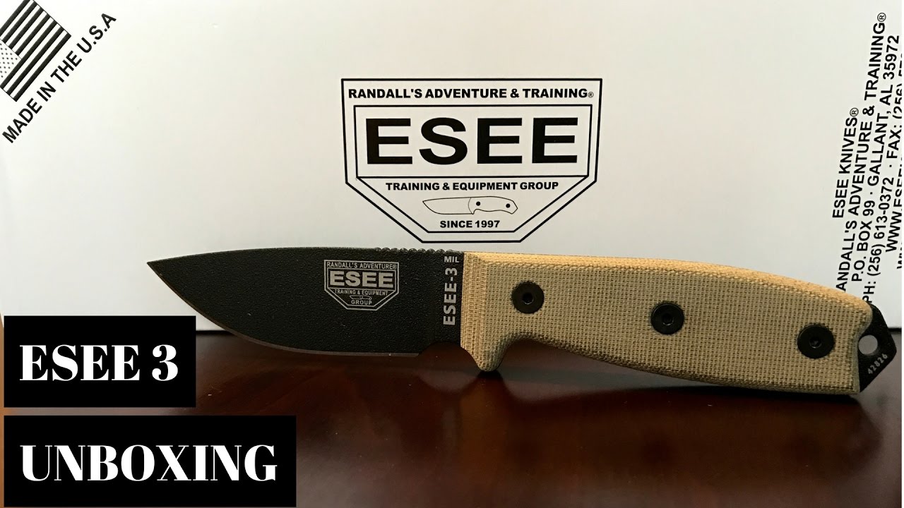 Esee 3 Unboxing and Review - YouTube