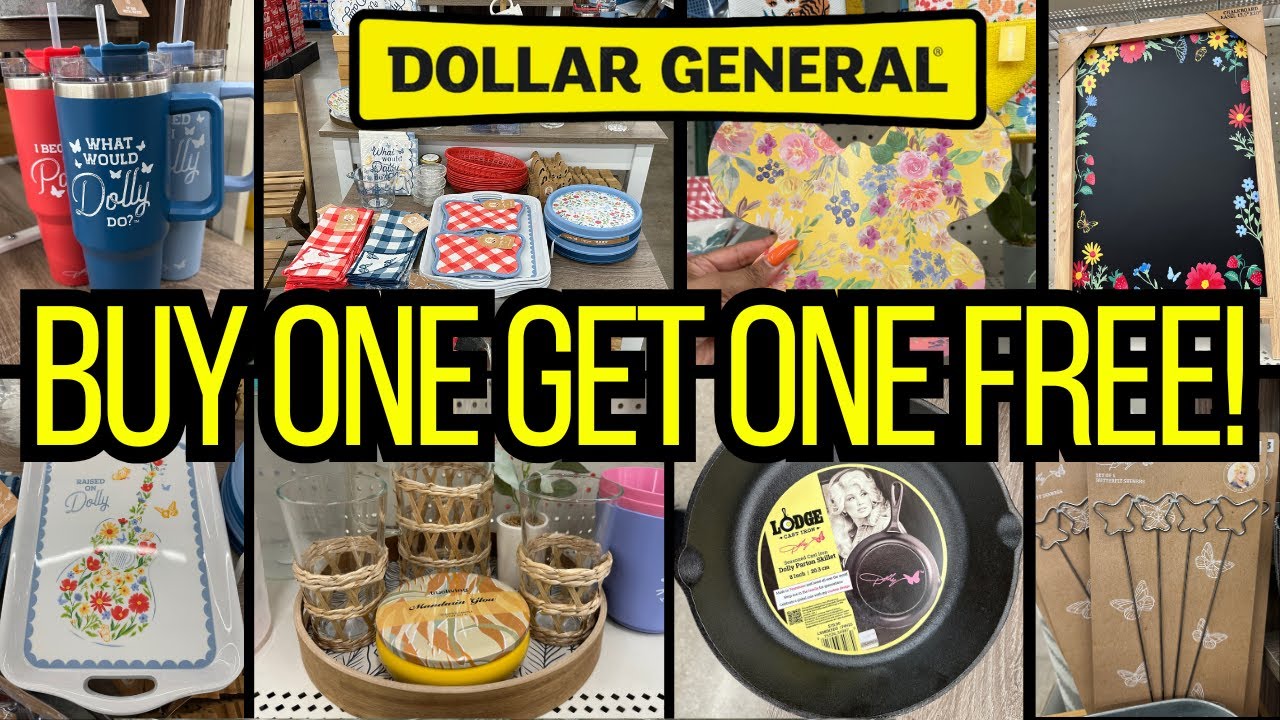 DOLLAR GENERAL 2025💛🛍️DOLLAR GENERAL BUY ONE GET ONE FREE DEALS💛🛍️SHOP ...