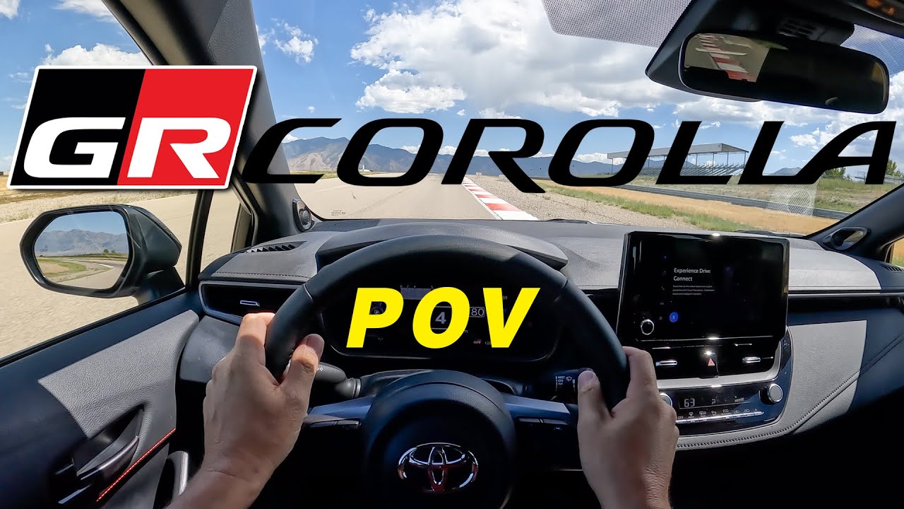 GR Corolla POV on Track - Utah Motorsports Campus - Test Drive ...