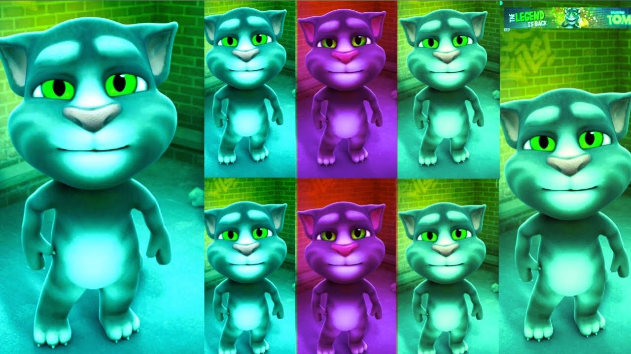 Talking Tom Funny Movements | MOBILE GAMEPLAY | Tom Cat Fun Tv #159 ...