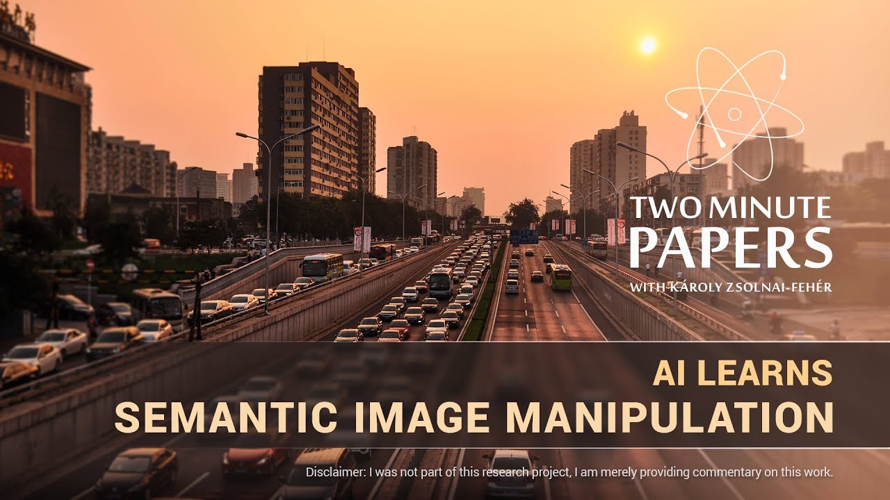 AI Learns Semantic Image Manipulation | Two Minute Papers #217 - YouTube