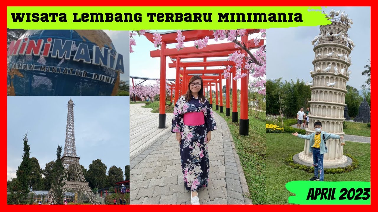 Wisata Lembang Terbaru Mini Mania dan Sakura Park cakep tempatnya buat ...