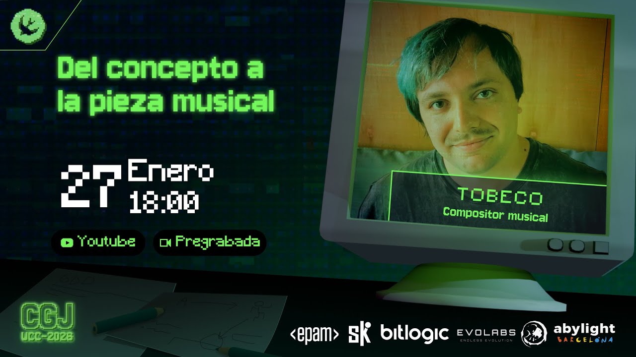 #CGJ26 Charlas | Del Concepto a la Pieza Musical - YouTube