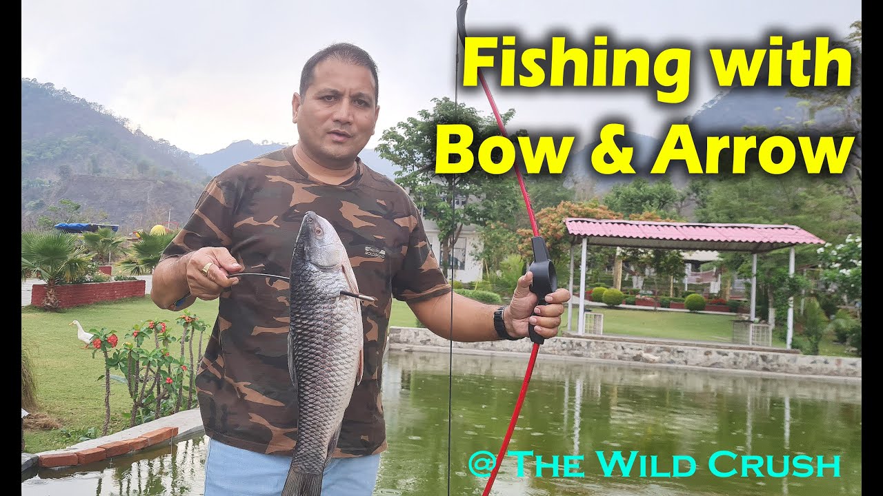 Bow & Arrow Fishing at Balaut Resort Nainital. Amazing fishing video ...