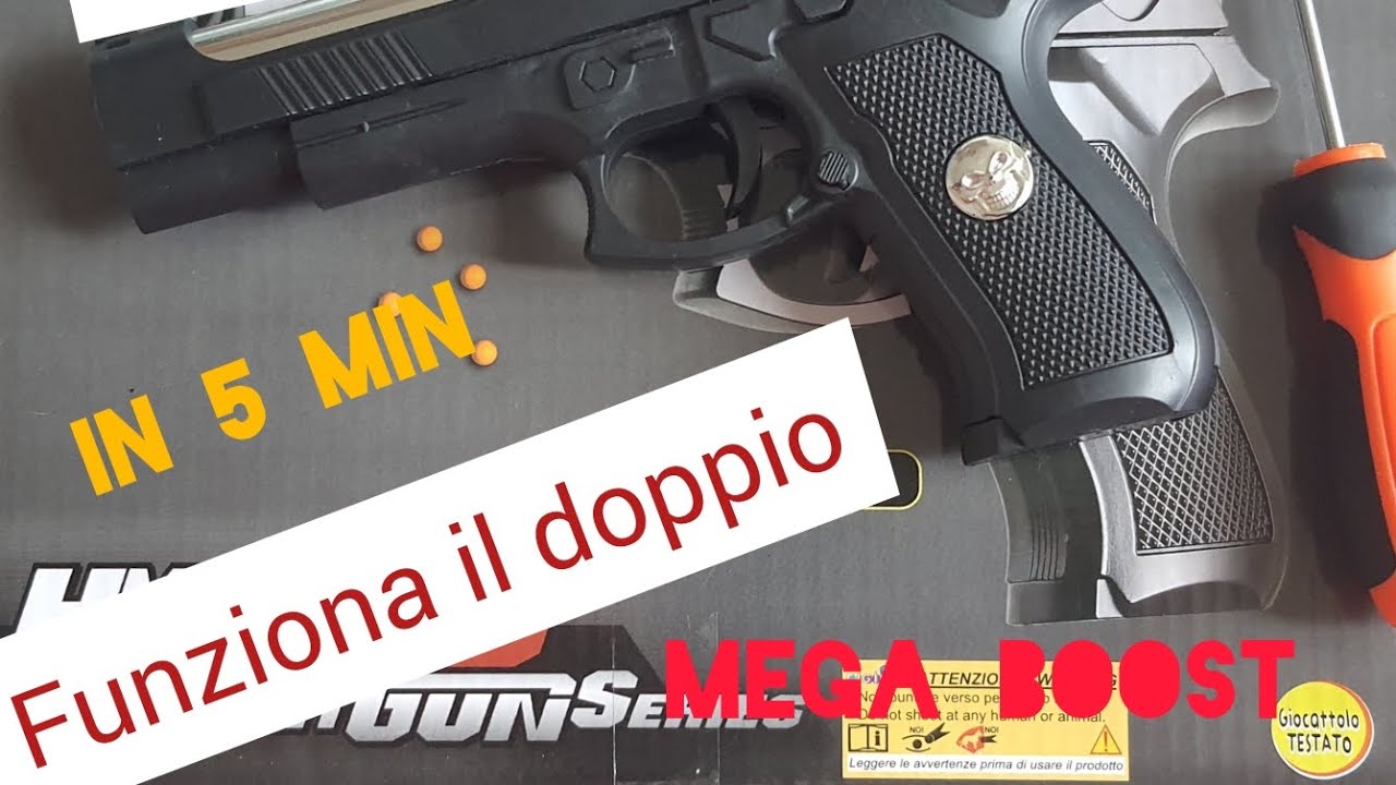 Come Potenziare una Pistola a Pallini in 5 Minuti - YouTube