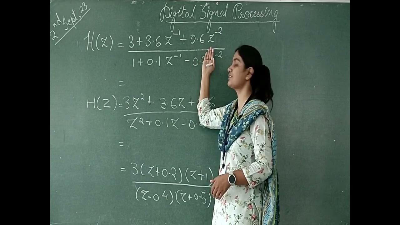 BTECH EC KEC503 DSP LECT10 - YouTube