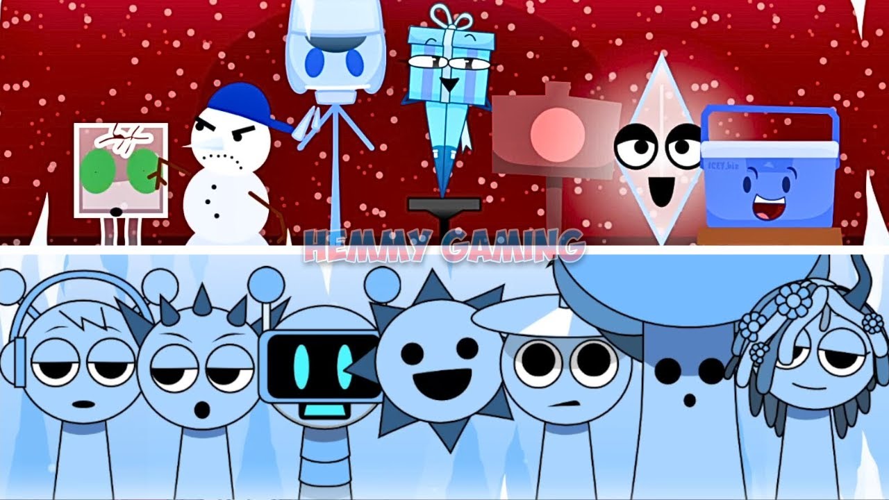 Incredibox Sprunki Cool As Ice Phase 2 vs Sprunki Cool As Ice | Normal ...