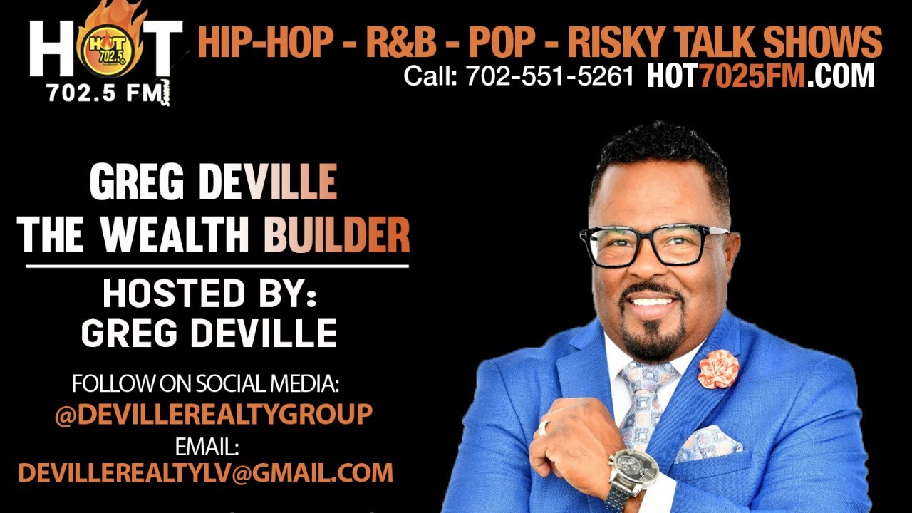 GREG DEVILLE THE WEALTH BUILDER ON HOT7025FM.COM! - YouTube